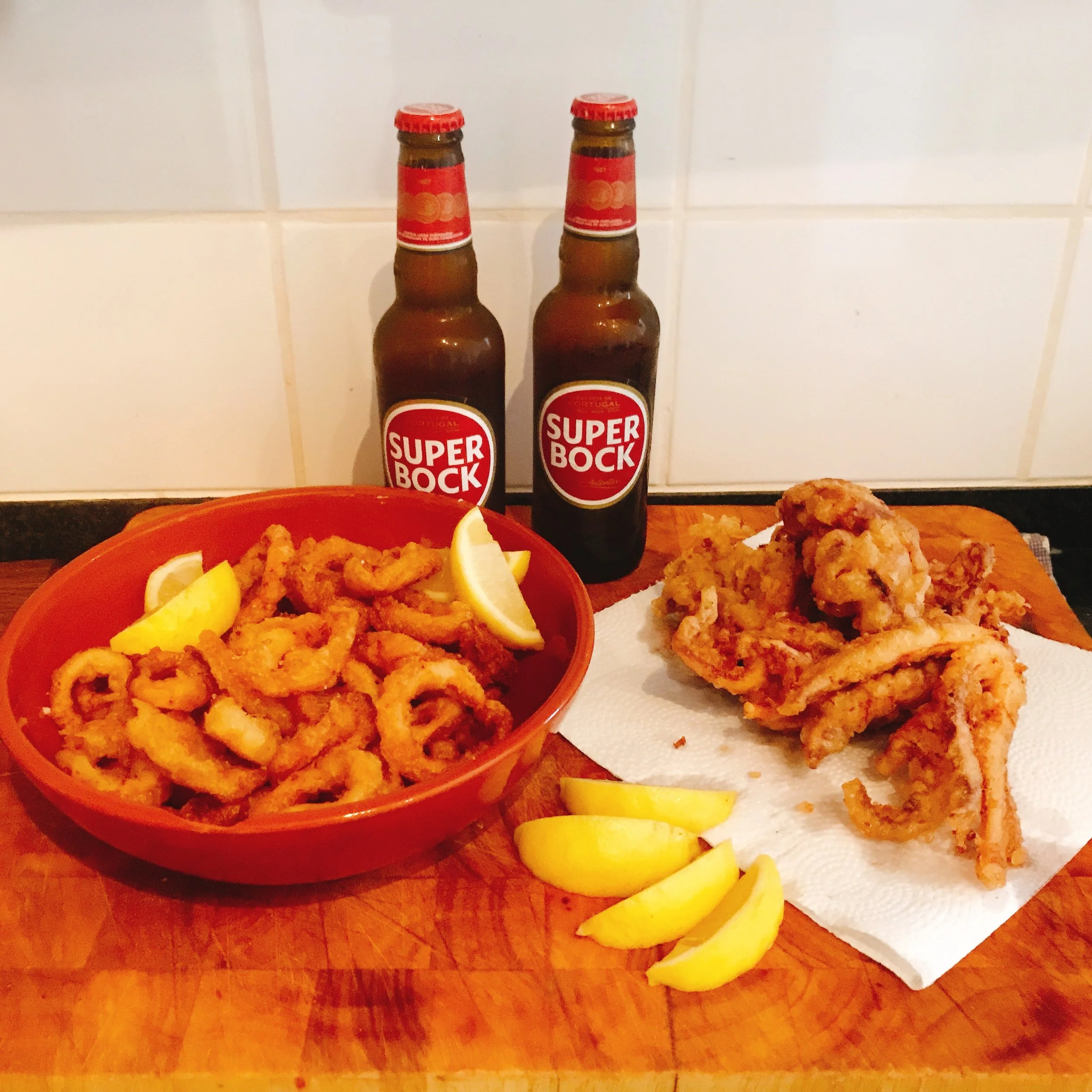 Beer battered calamari — The FatSteak Club