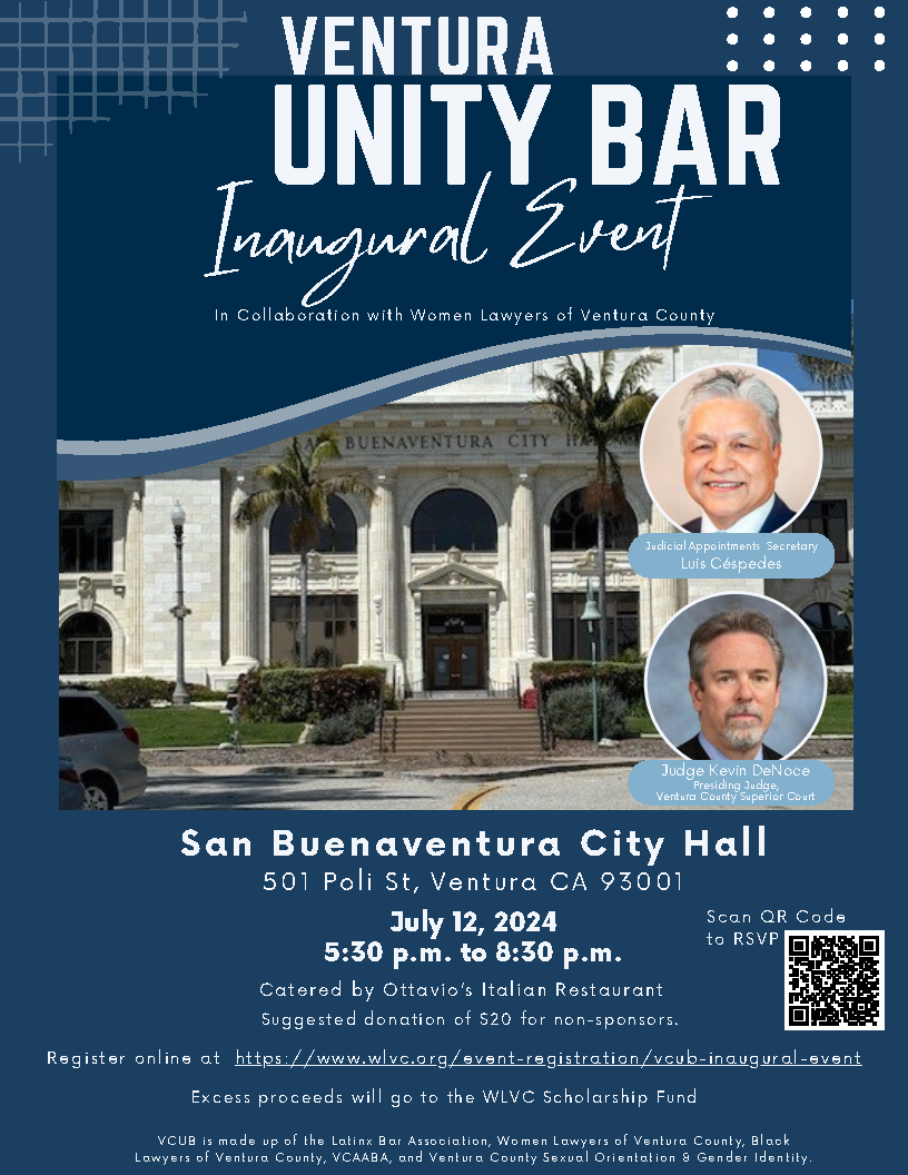 Upcoming Events — Women Lawyers of Ventura County