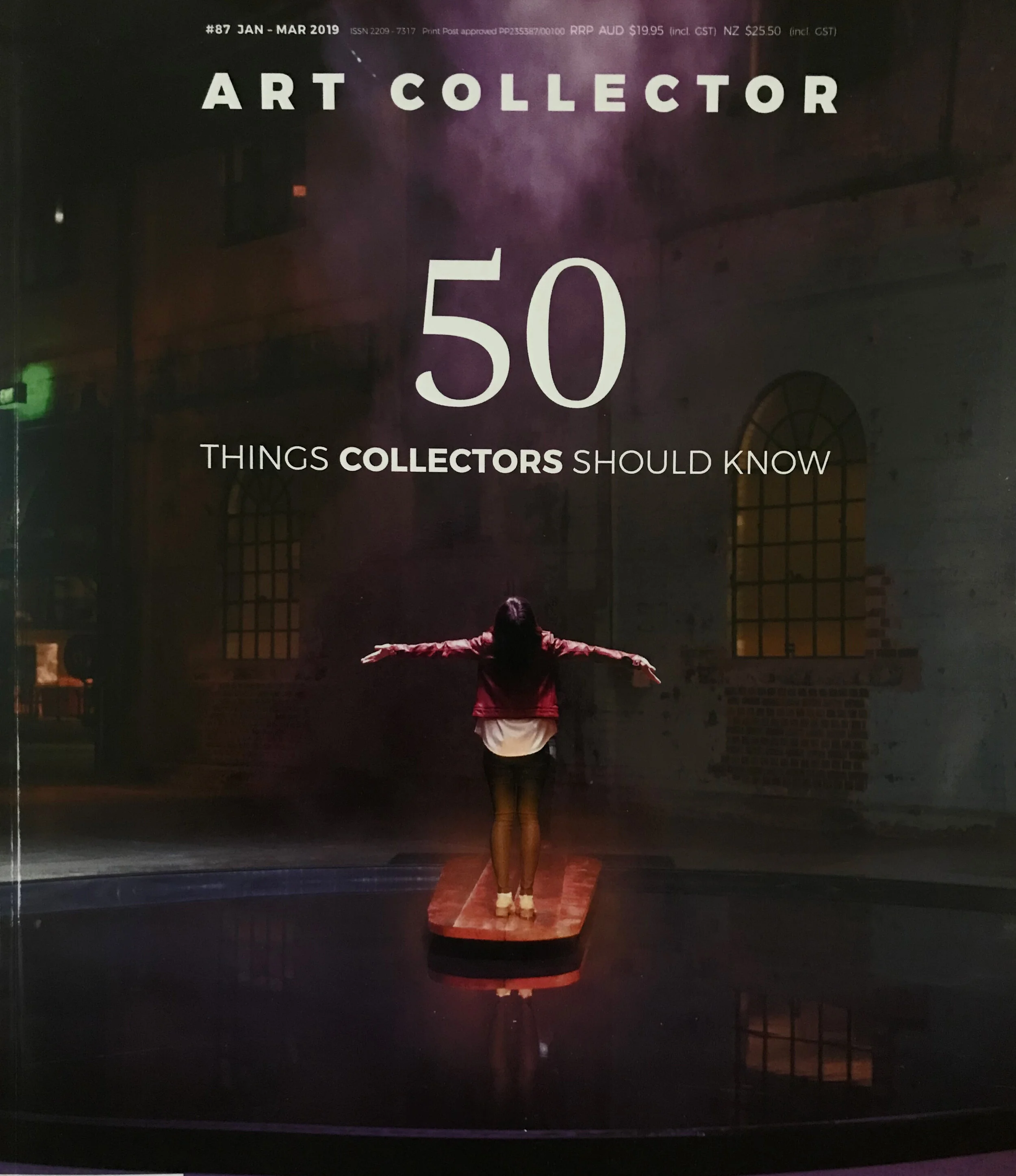 Peta Minnici Featured in Art Collector Magazine - 50 Things Collectors ...