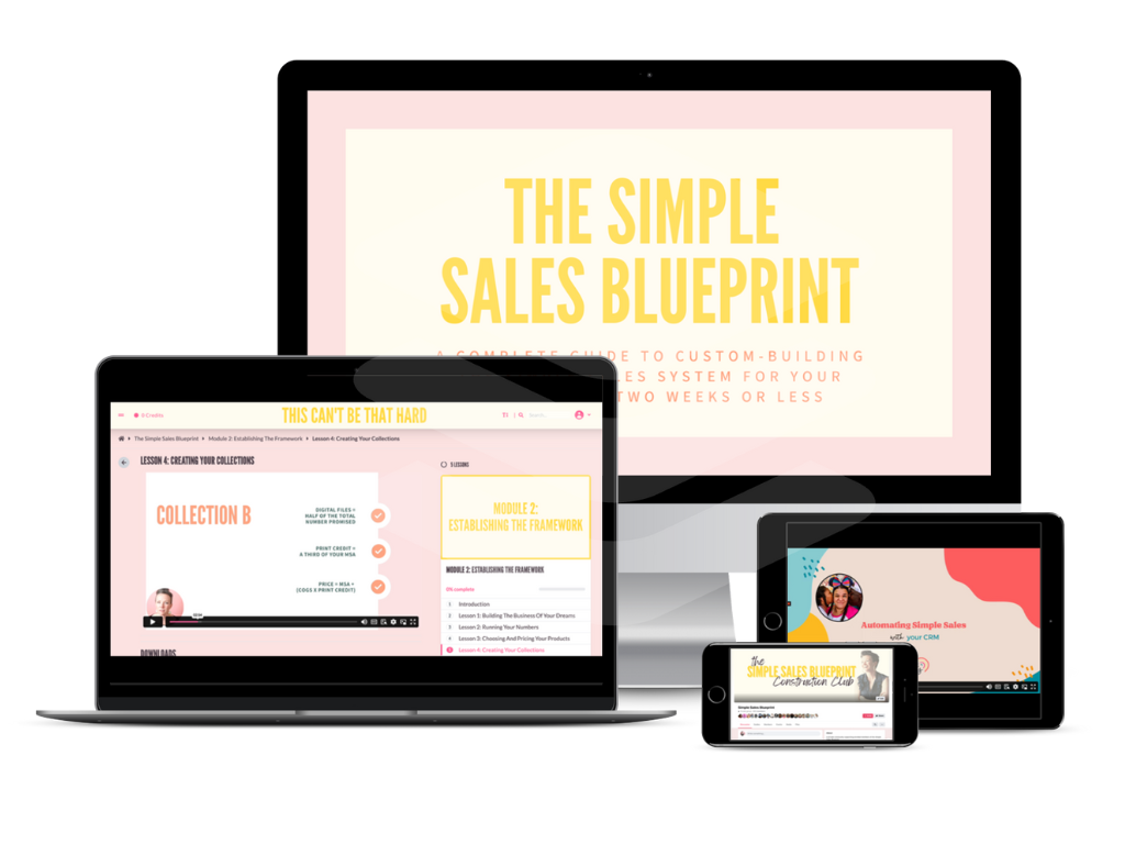 The Simple Sales System™ for Photographers — This Can't Be That Hard