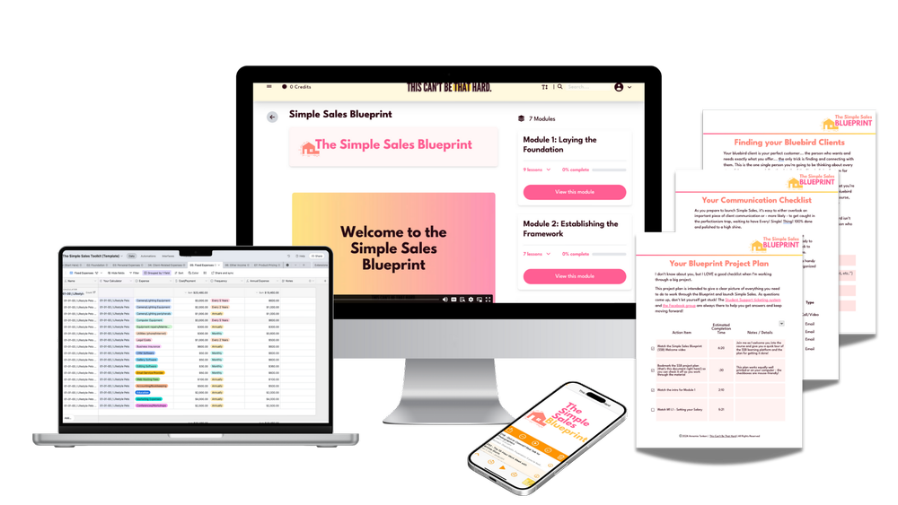 The Simple Sales System™ for Photographers — This Can't Be That Hard
