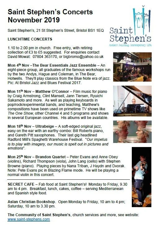 Concerts — Saint Stephens