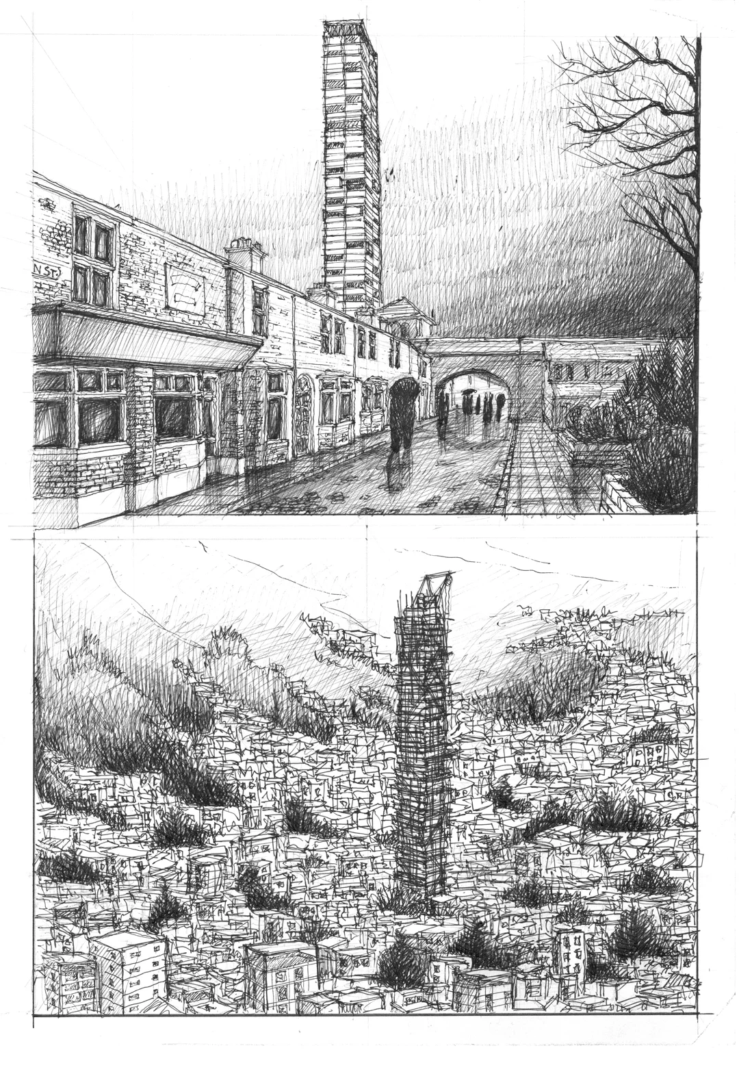 Vertical Cemetery: Competition Entry, 'Arch Out Loud' — Cox Architects