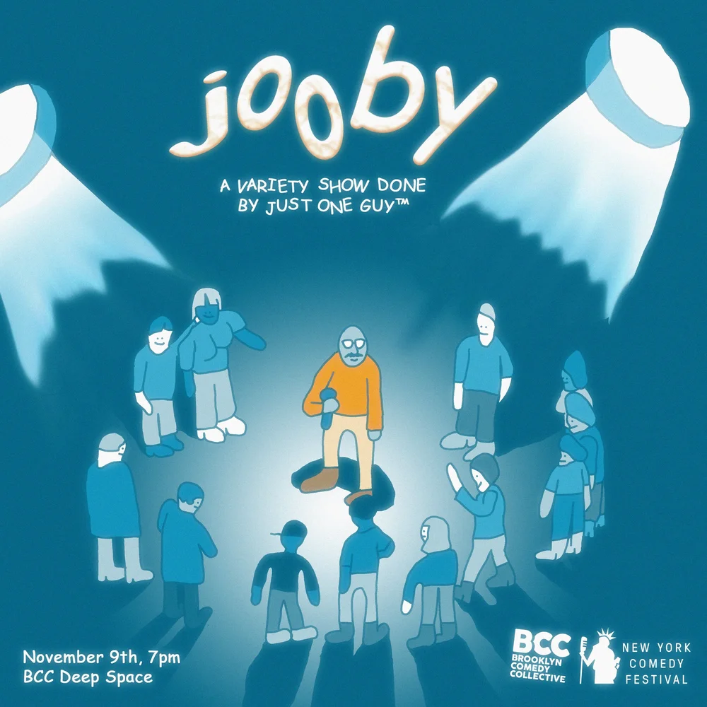 NY Comedy Festival: jooby - a variety show done by just one guy — Brooklyn Comedy Collective (BCC)
