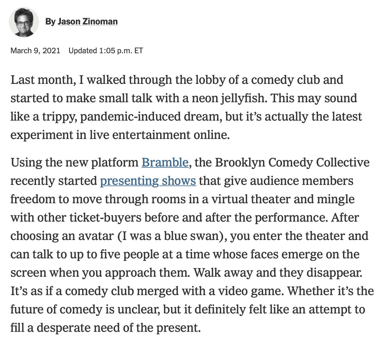 Press — Brooklyn Comedy Collective Bcc