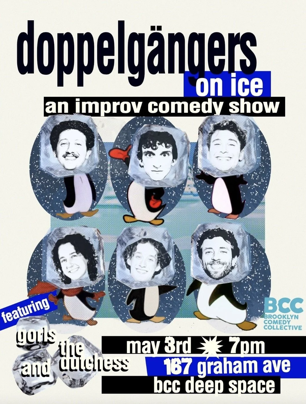 DOPPELGÄNGERS On Ice — Brooklyn Comedy Collective (BCC)