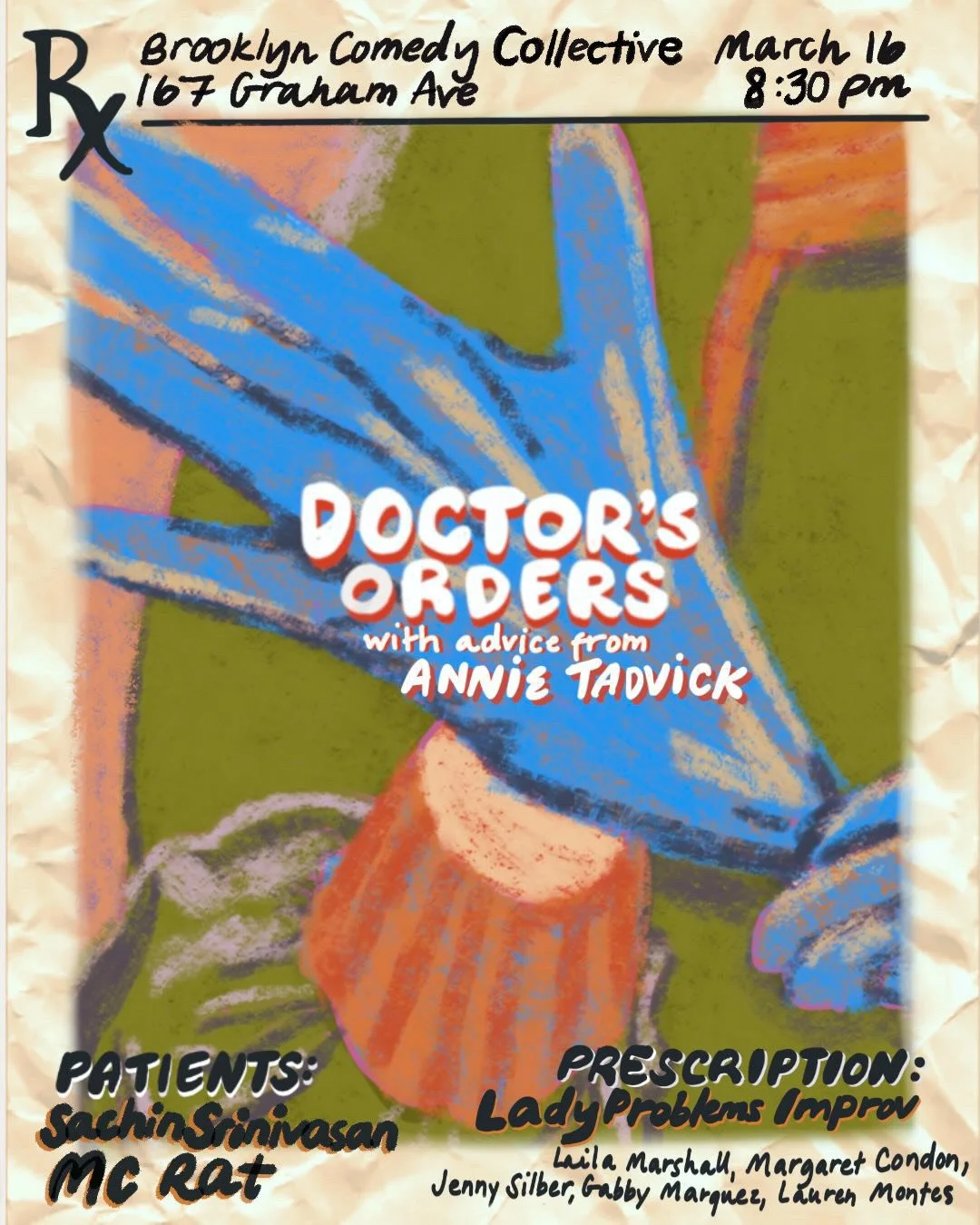 Doctor's Orders — Brooklyn Comedy Collective (BCC)