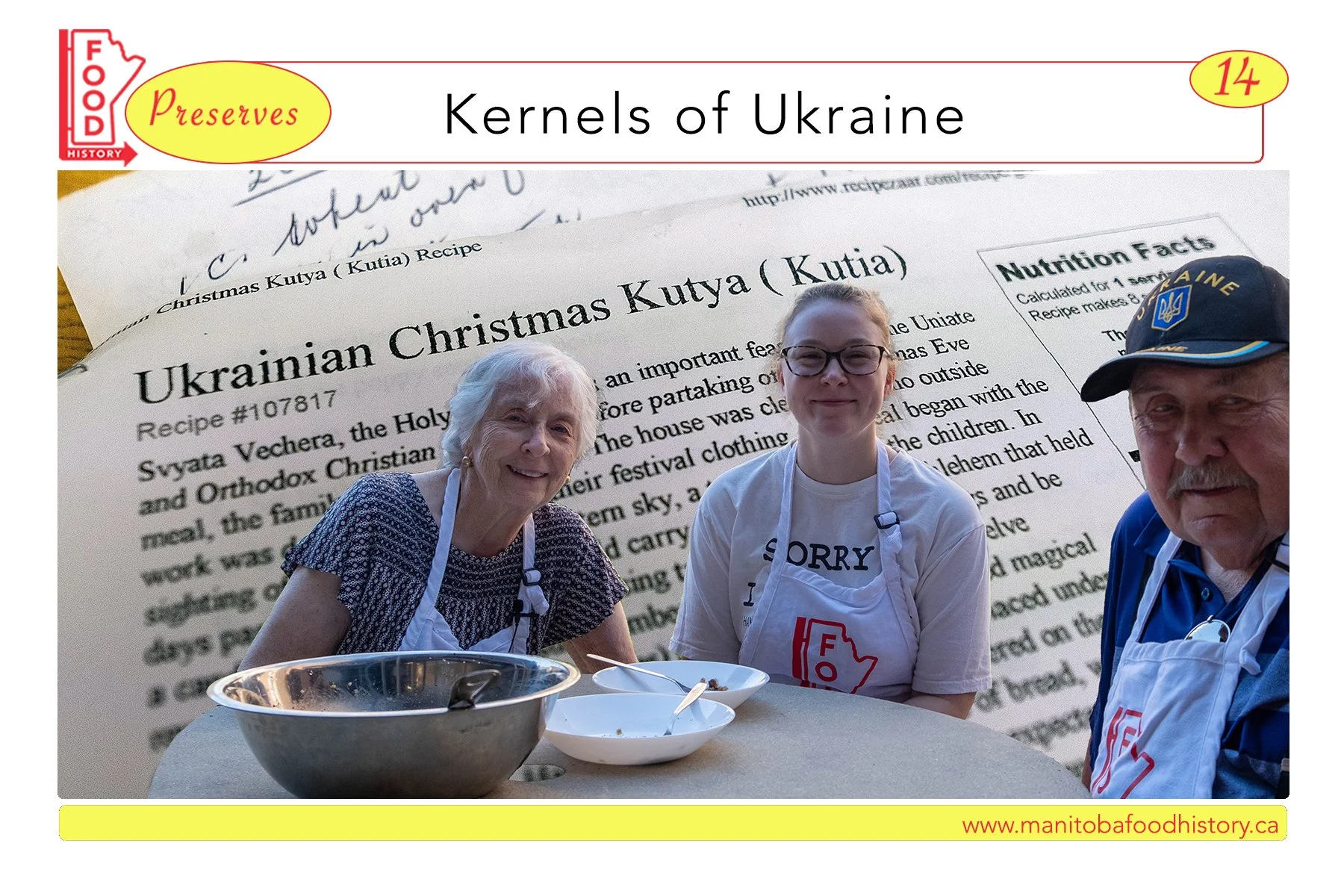 Kernels of Ukraine — MANITOBA FOOD HISTORY PROJECT