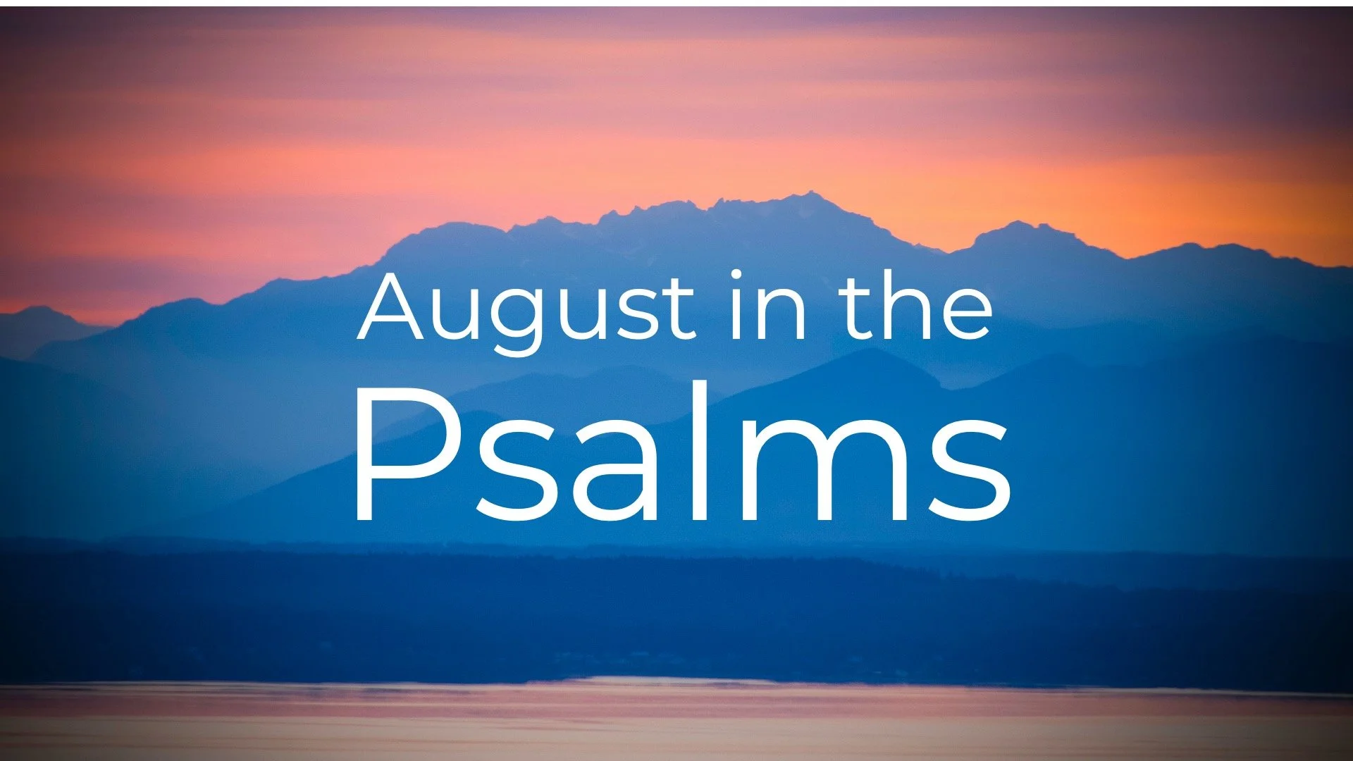 SCC Messages — Sunset Community Church