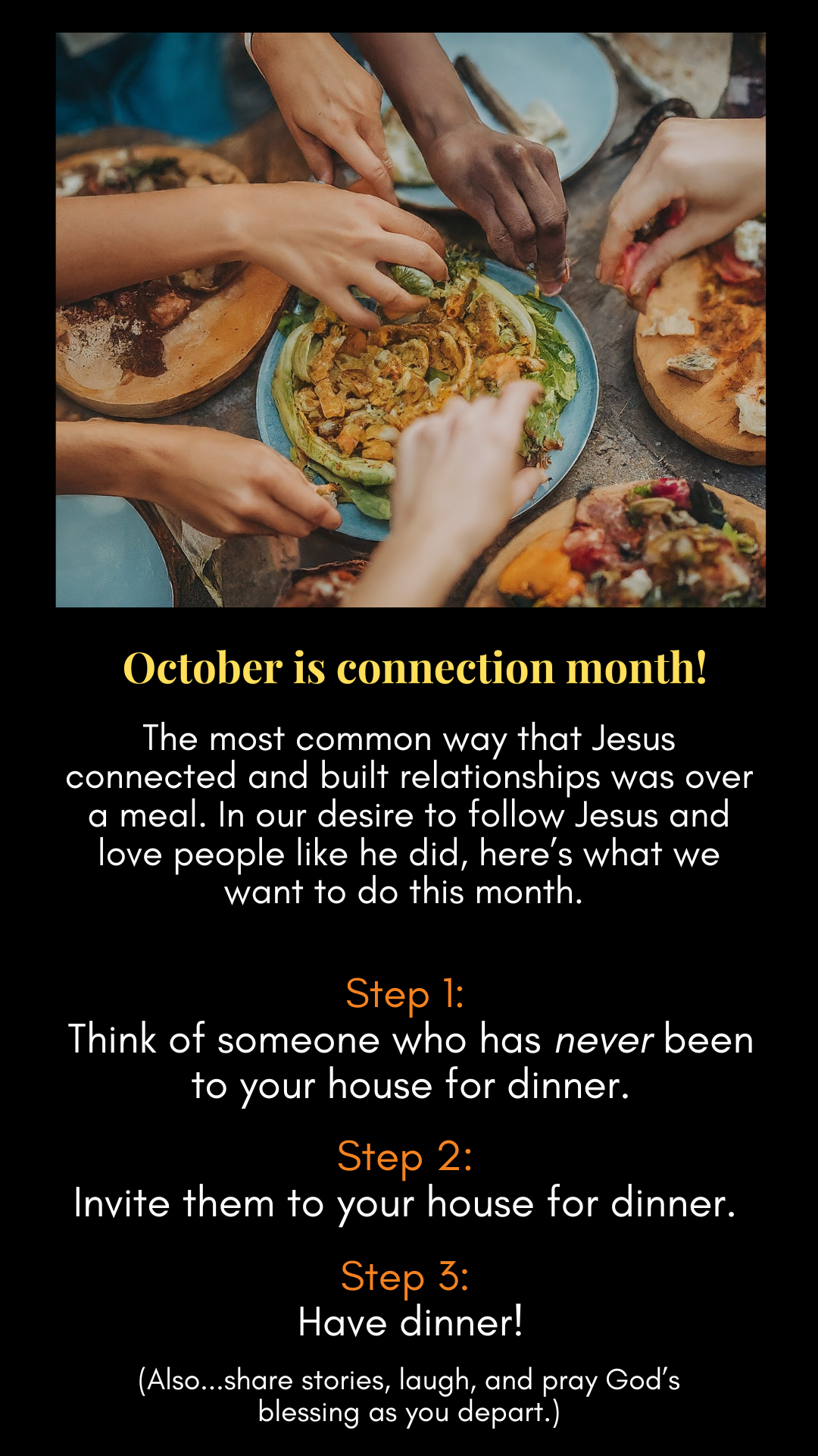 Connection Month! — Sunset Community Church