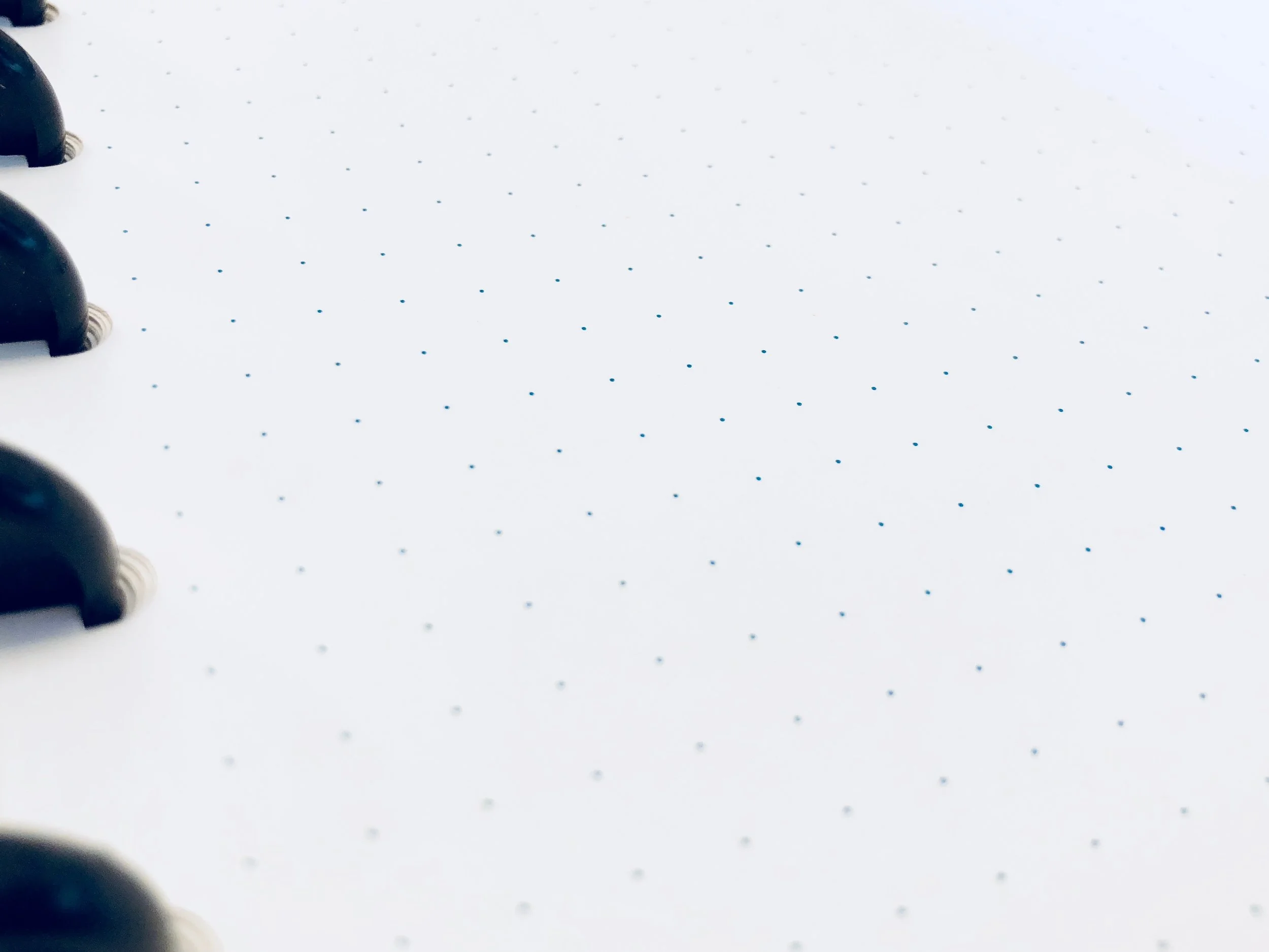 Junior Blue Dot Grid Sheets — Eleven Discs