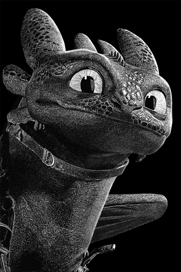 Toothless print — Artness! by Justin Brown