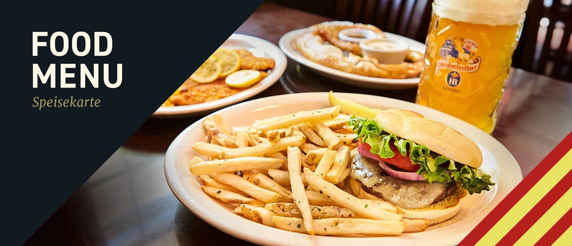 Food — The Heidelberg – German Restaurant, Pub, Music Hall – Helen, Georgia