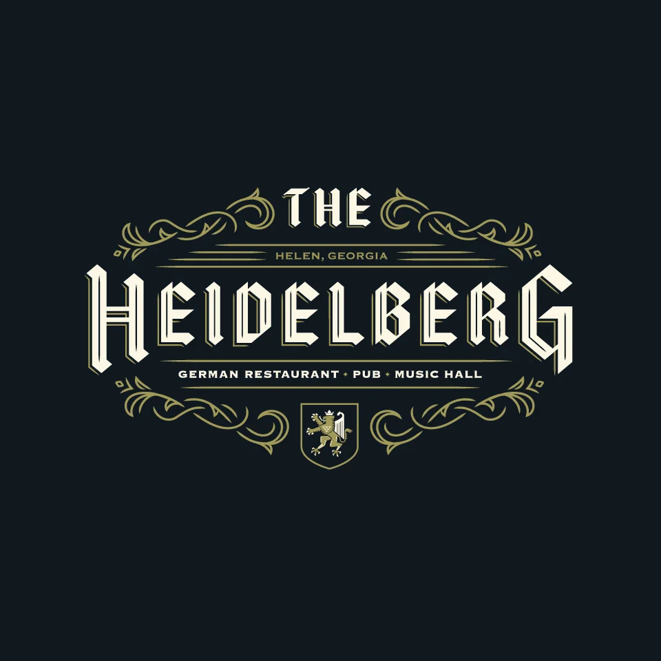 German Restaurant Logo