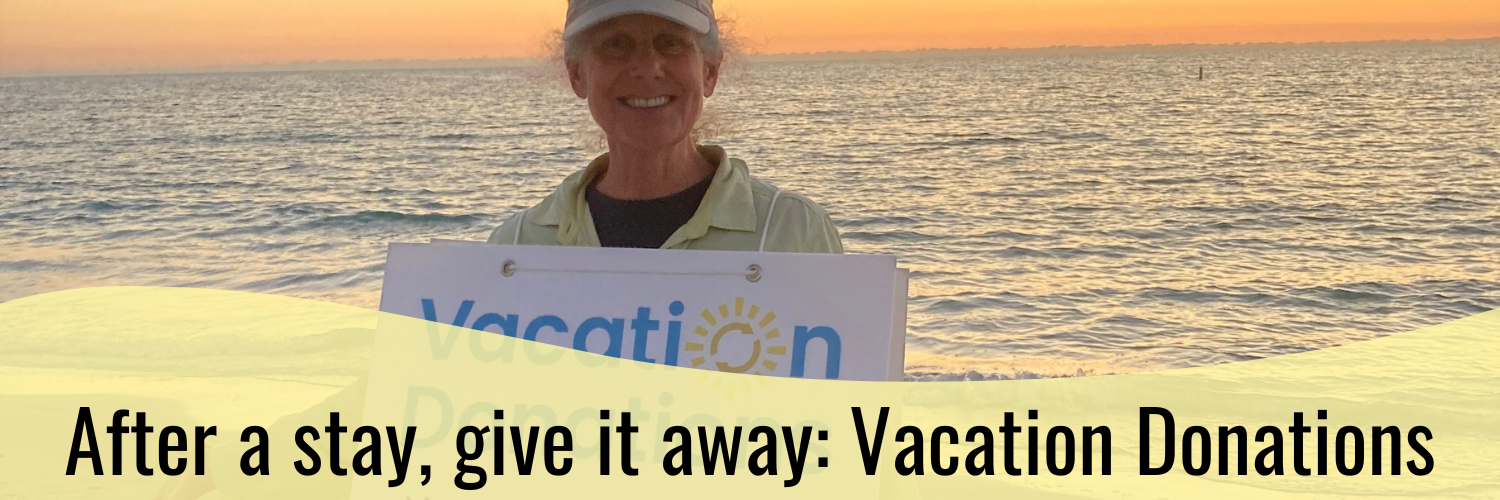 After a stay, give it away: Vacation Donations — Keep Pinellas Beautiful