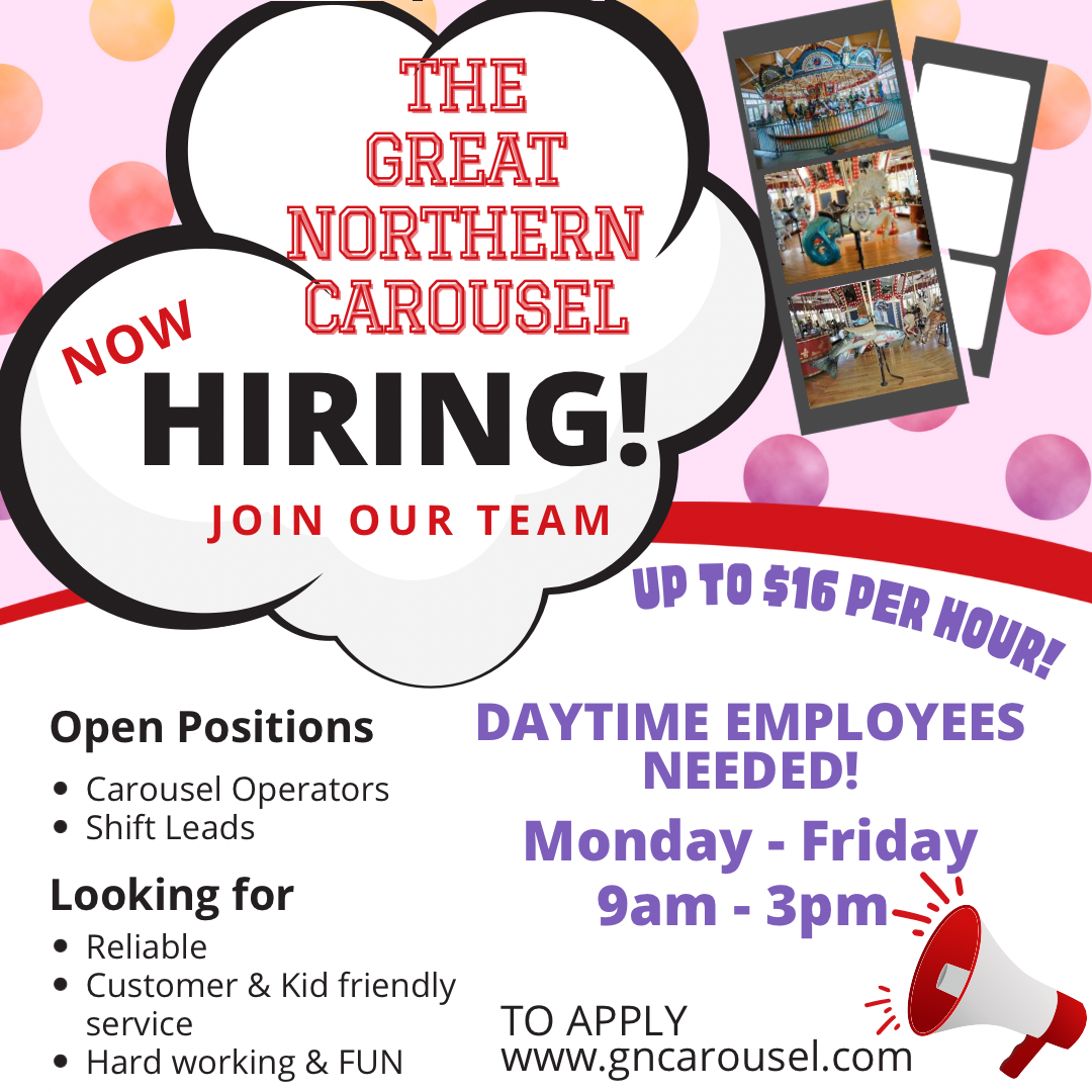 Careers — Great Northern Carousel