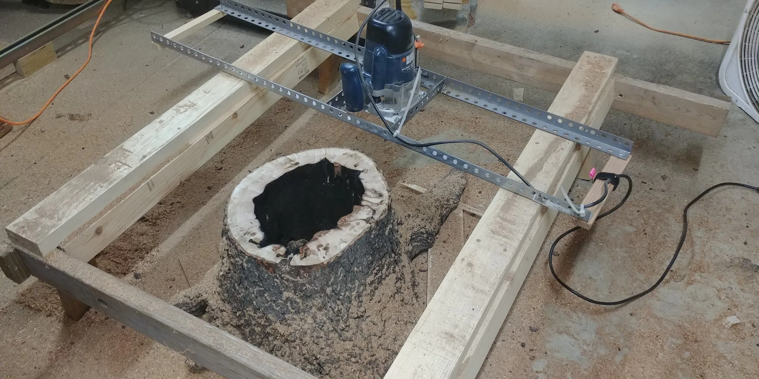Cherry Tree Stump — Grothaus Woodworks