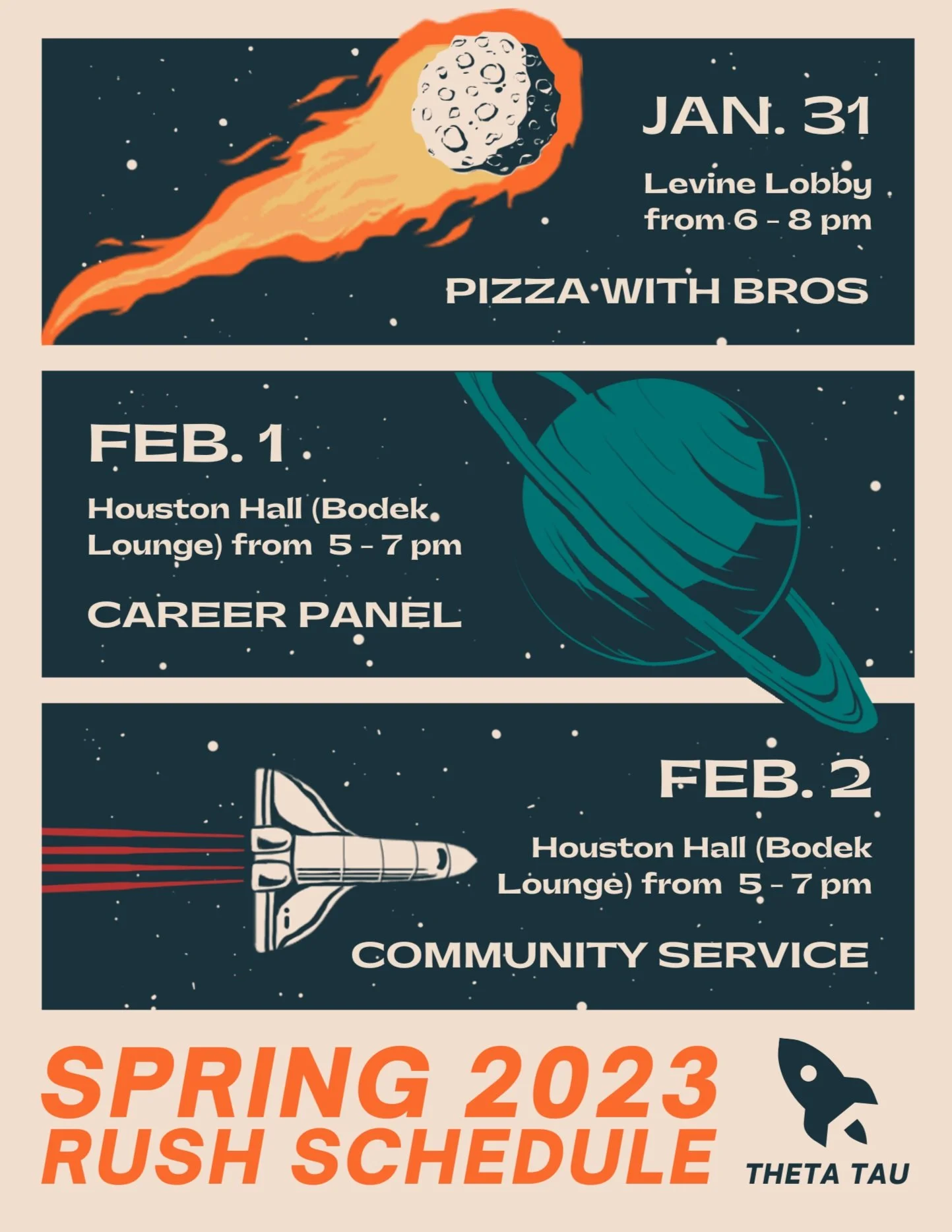 Fraternity Rush Poster