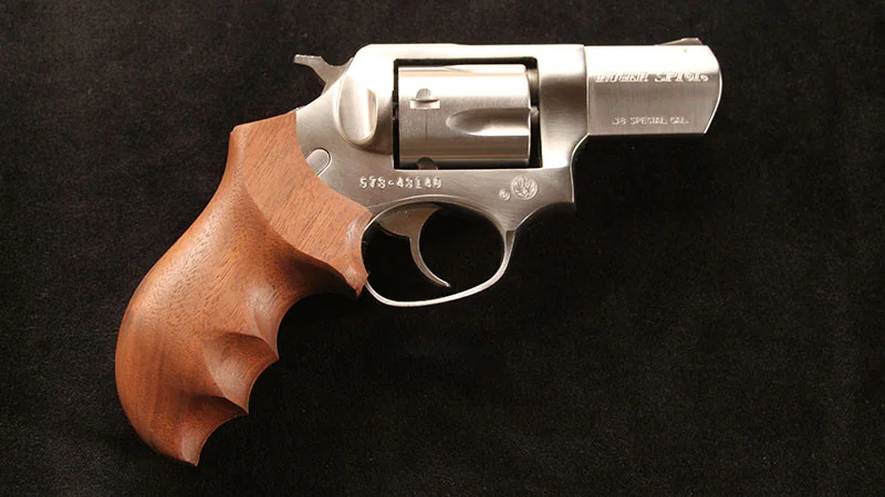 Ruger SP101 Wood Boot Grip — Badger Custom Grips