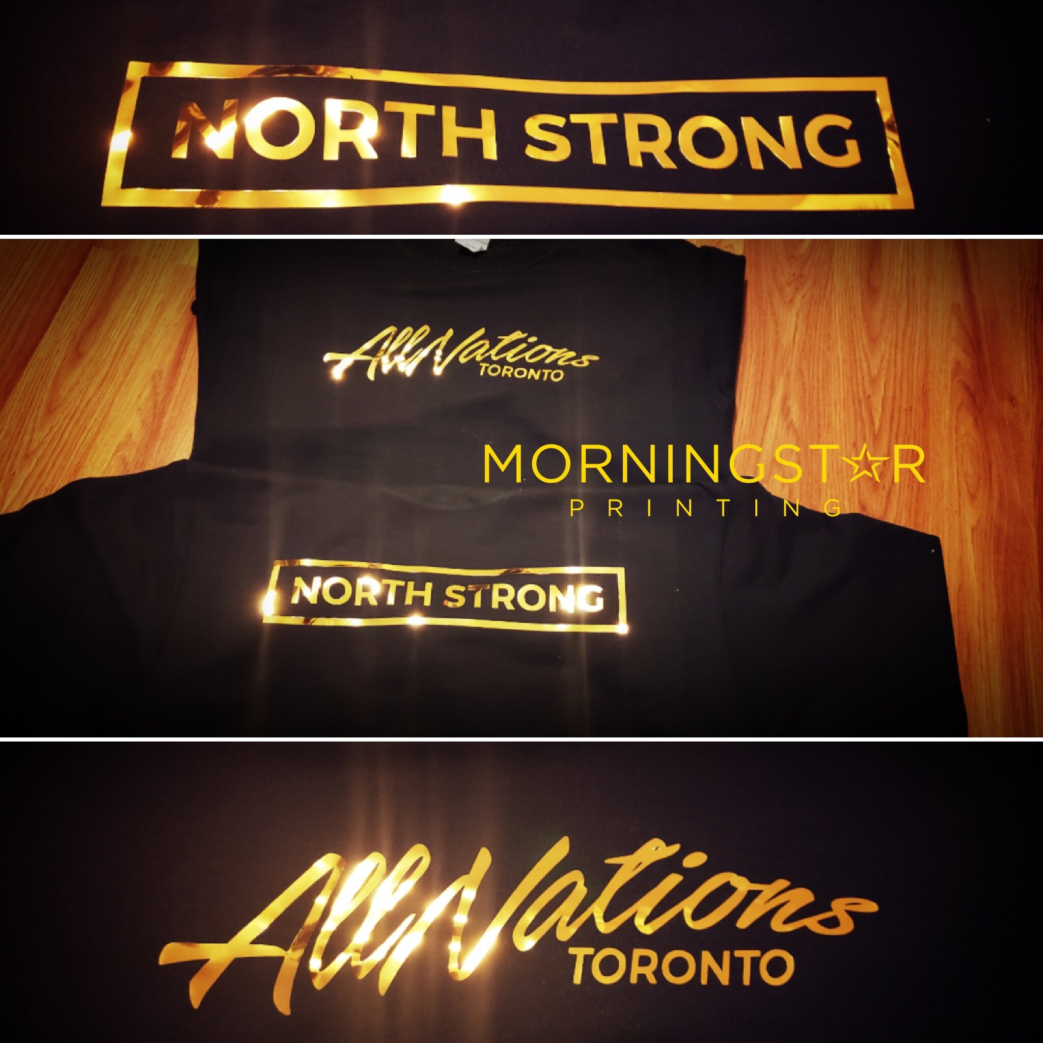 Toronto SHIRT PRINTING — Morningstar Printing