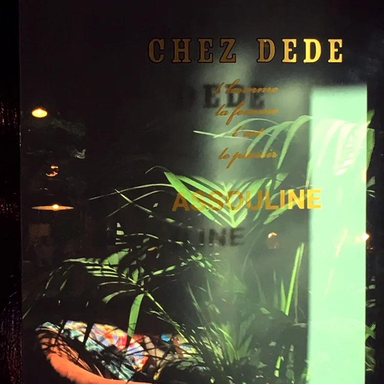 A brand, a store — CHEZ DEDE