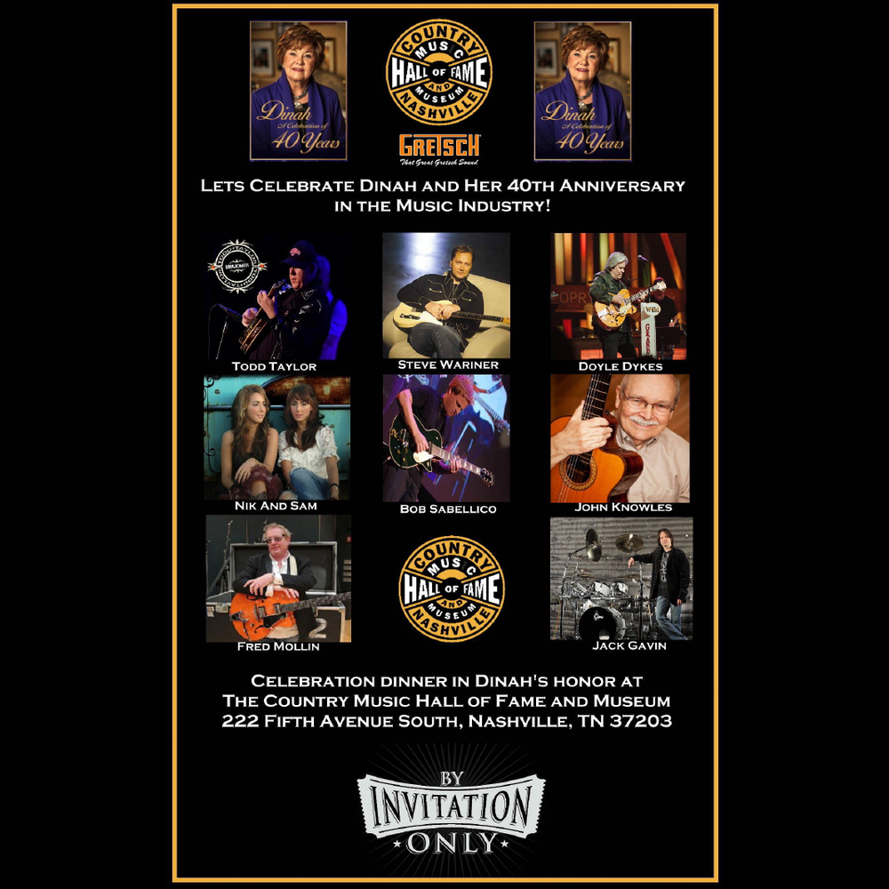 Nik & Sam Honor Dinah Gretsch at the Country Music Hall of Fame — Nik & Sam