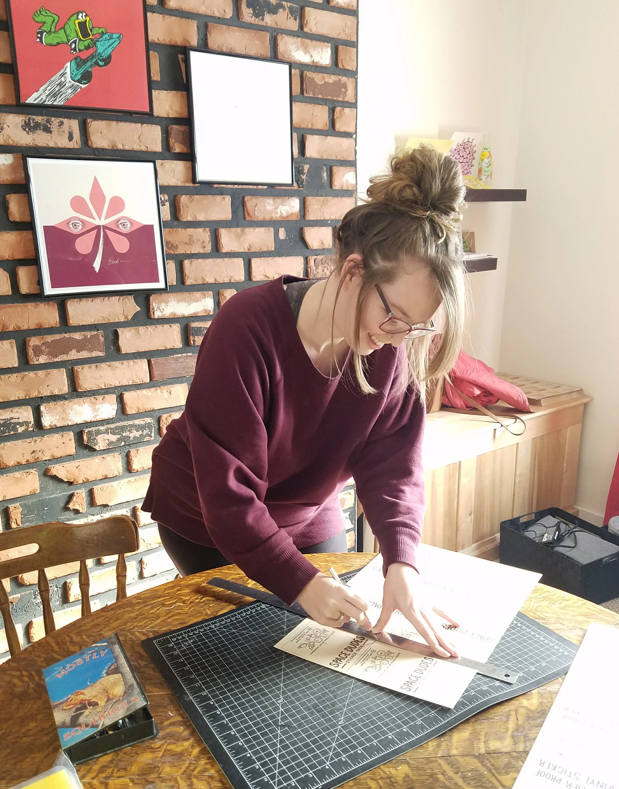 Artist of the Week - Emily McGaughey Screen Printing & Illustration — I ...