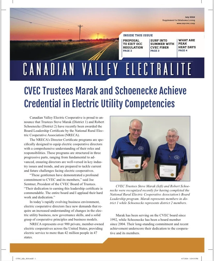Archives — Canadian Valley Electric Cooperative