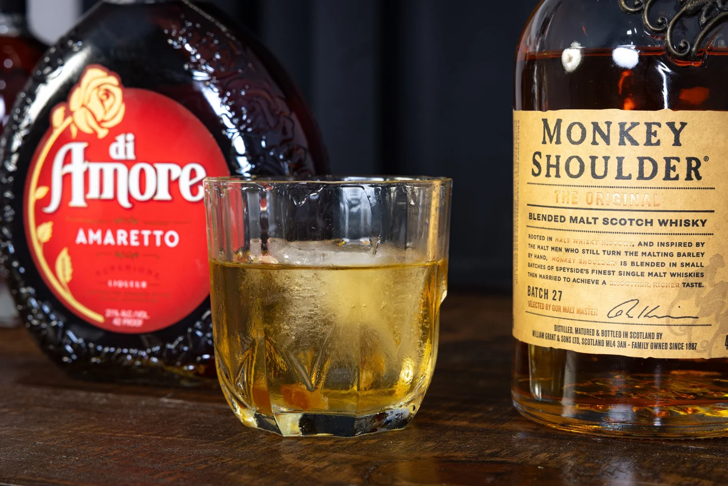 The Godfather Whiskey Cocktail Recipe — DELMARVA BACKYARD