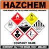 Hazardous Substance Signs — Hazsafe