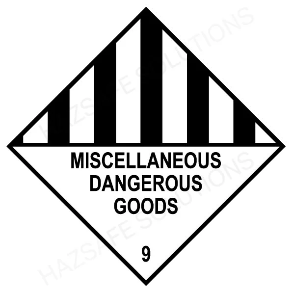 Dangerous Goods Diamonds — Hazsafe