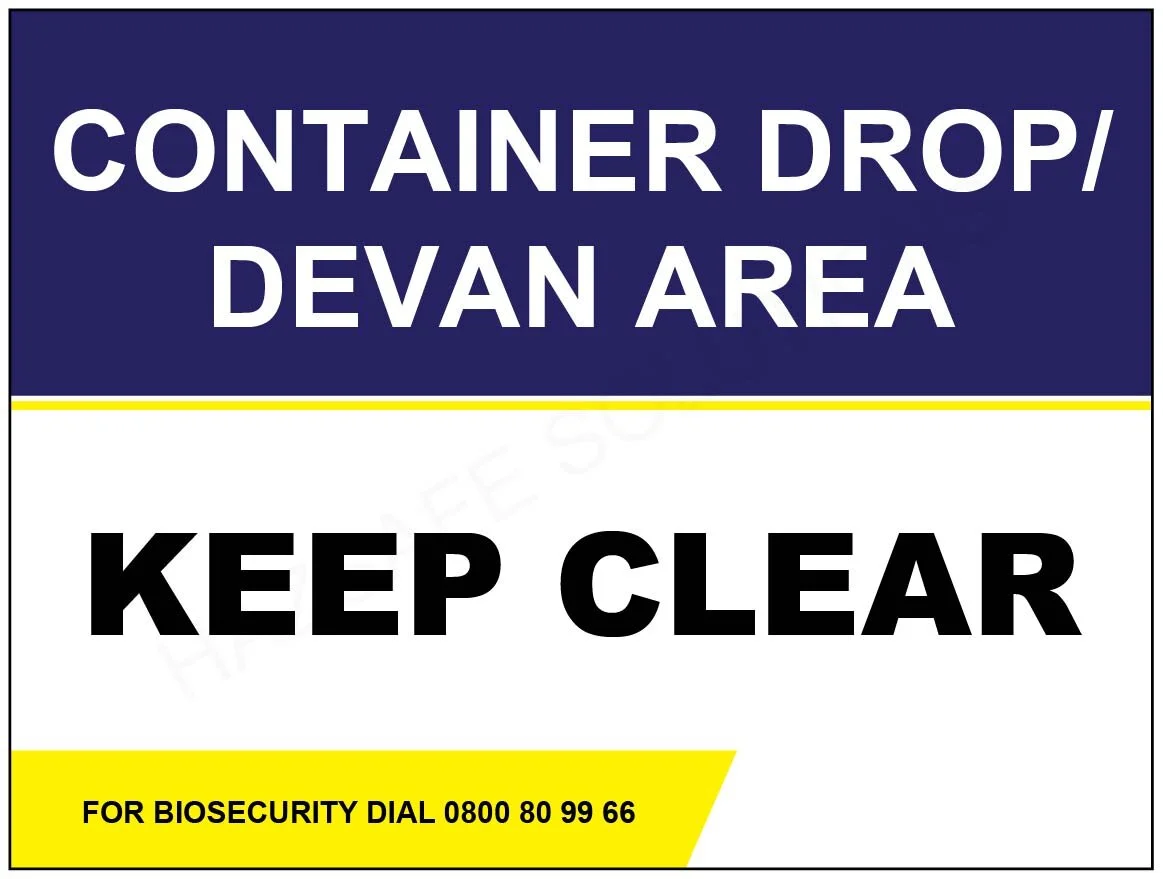 Transitional Facility Signs — Hazsafe