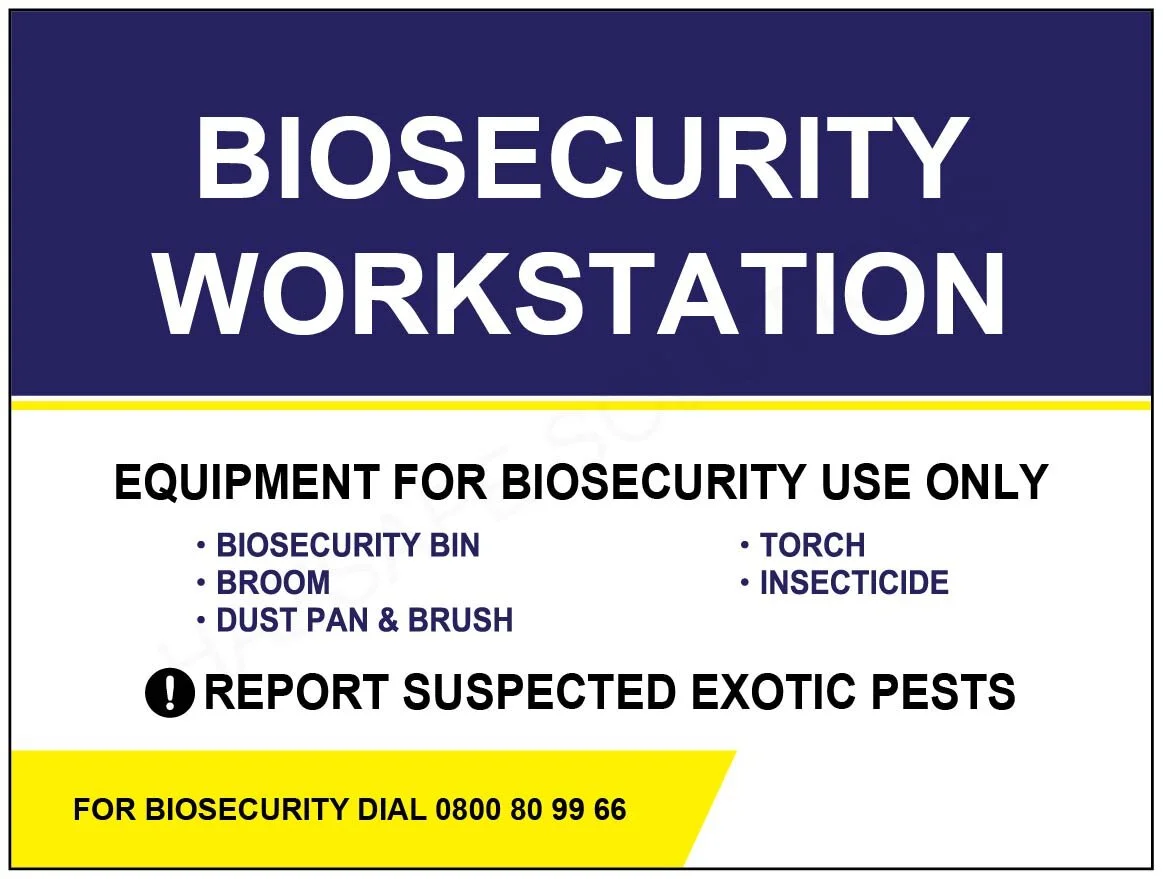 Transitional Facility Signs — Hazsafe