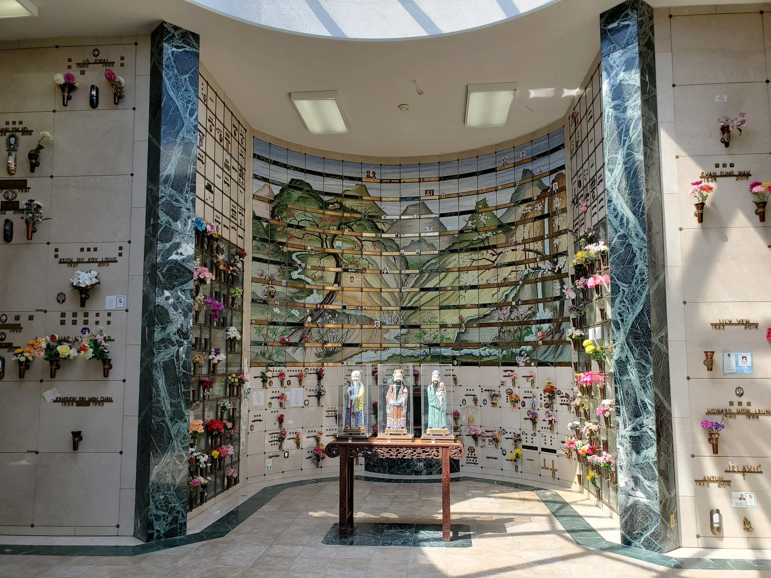 South Mausoleum - Cremation Niches — Buy & Sell Cemetery Property 778 ...