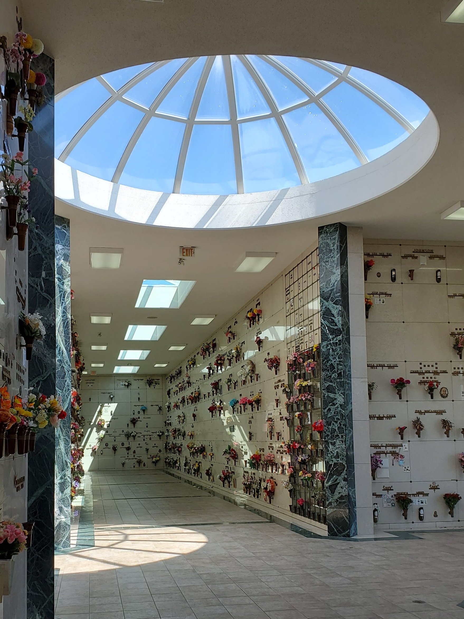 South Mausoleum - Cremation Niches — Buy & Sell Cemetery Property 778 ...