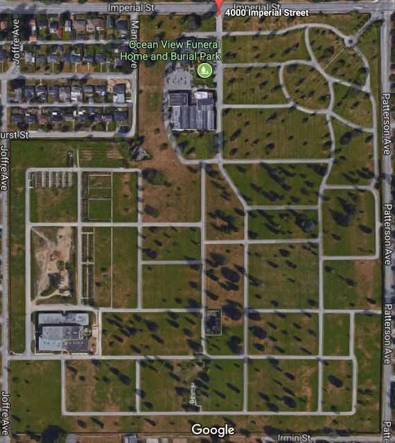 OCEAN VIEW BURIAL PARK — Buy & Sell Cemetery Property 778-323-8379