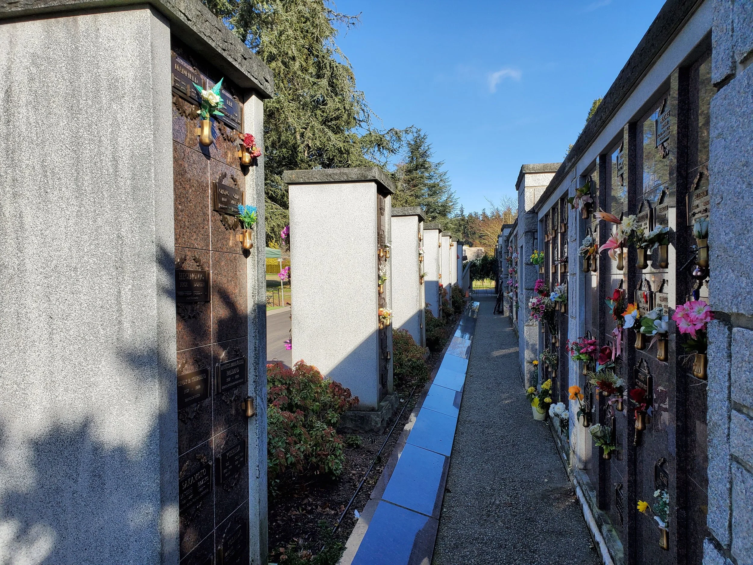 Chapel Courtyard - Niche - SOLD — Buy & Sell Cemetery Property 778-323-8379