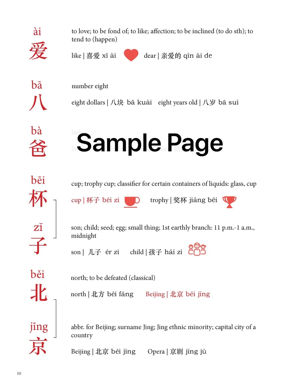 how to write Chinese characters — Han Hai LS