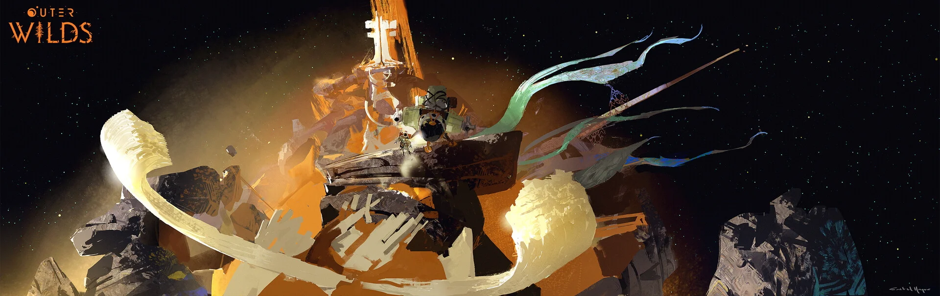 [CONCEPT ART BY MOBIUS DIGITAL] OUTER WILDS — Pixel Life Stories