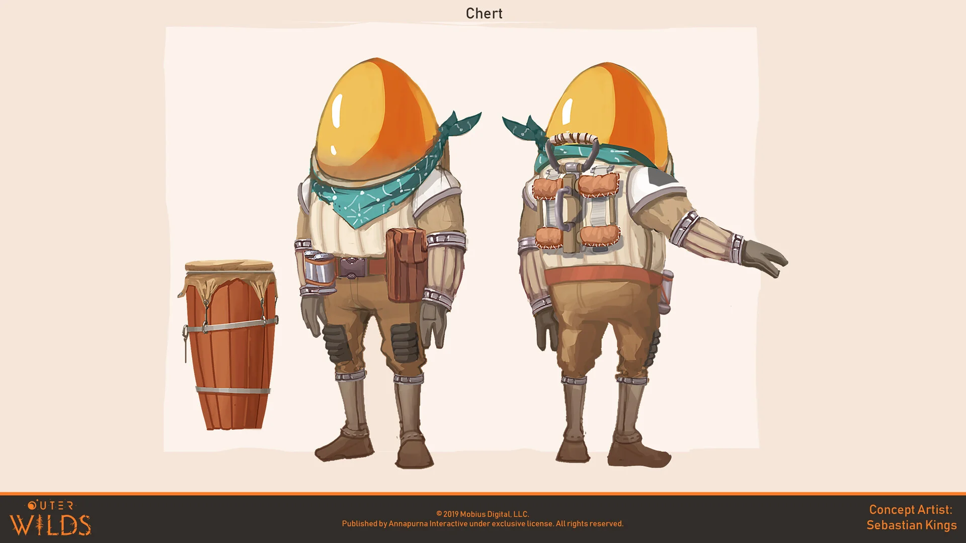 [CONCEPT ART BY MOBIUS DIGITAL] OUTER WILDS — Pixel Life Stories