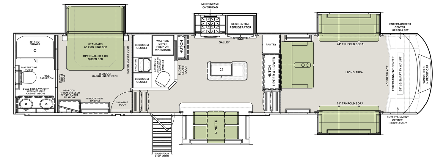 Vanleigh Beacon 41FLB — RJF Motorhomes