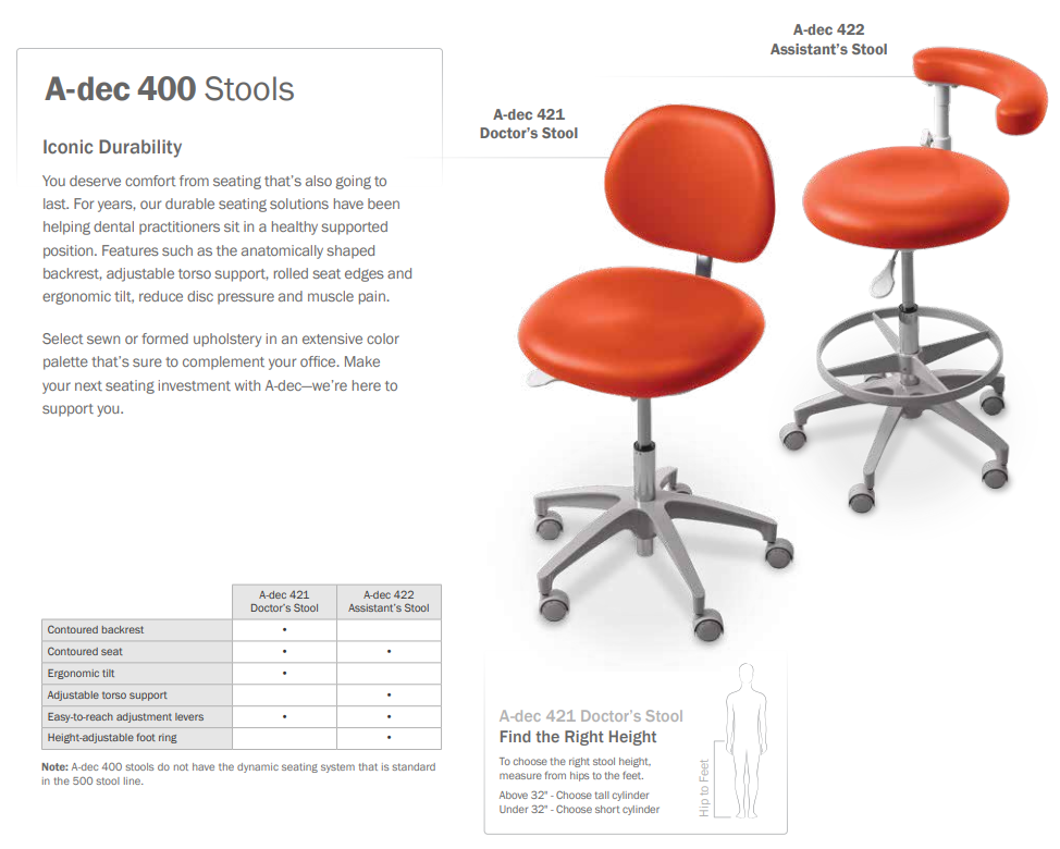 a-dec dental chairs — Mercia Dental Equipment Ltd