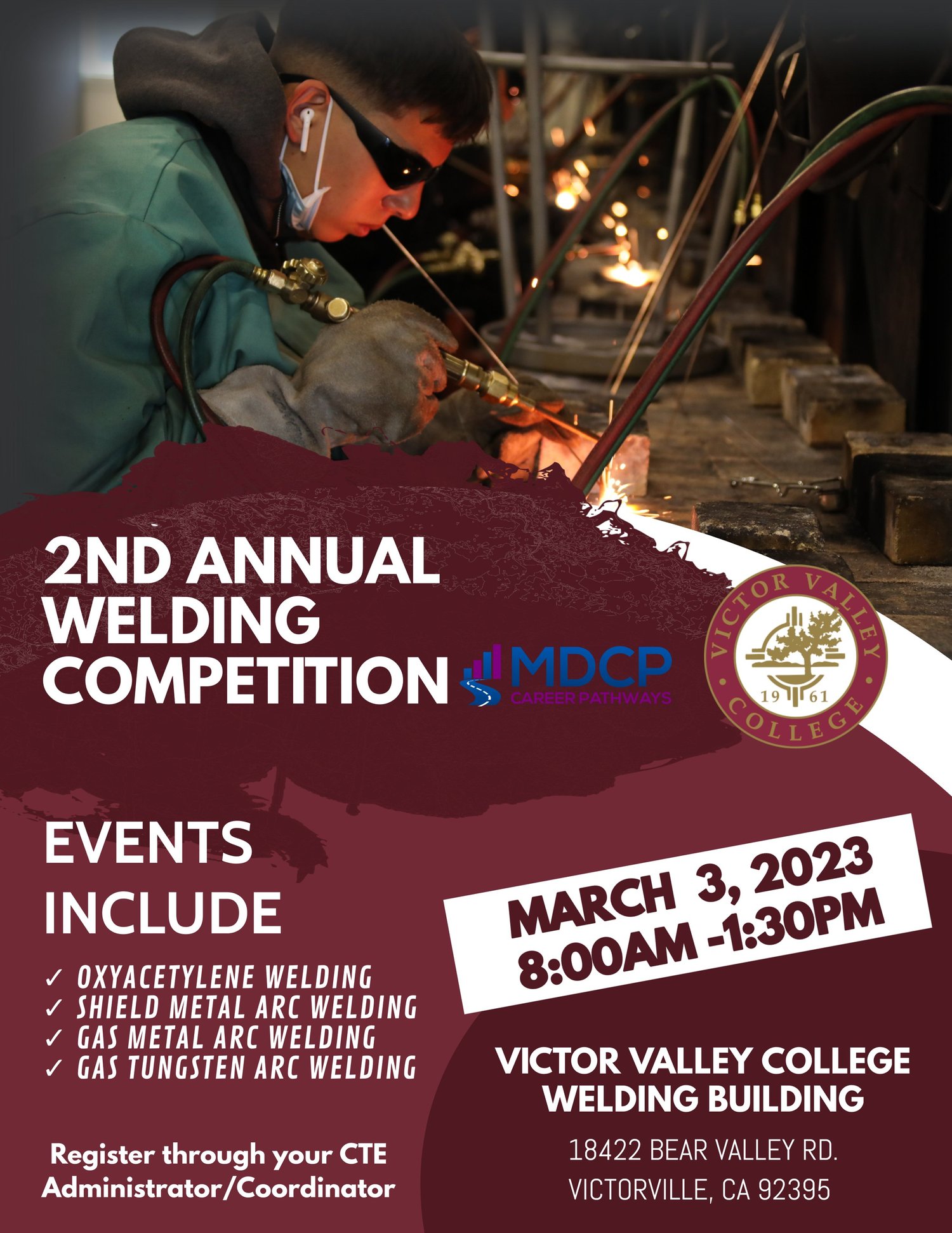 2nd Annual Welding Competition — Mountain Desert Career Pathways