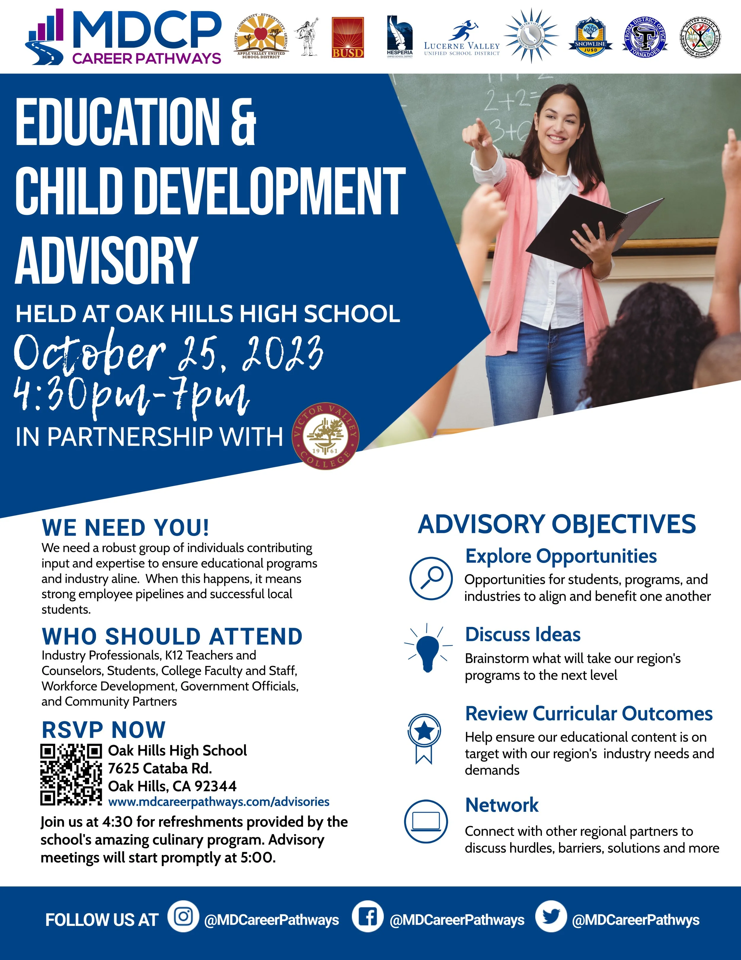 2023 Advisory: Education & Child Development — Mountain Desert Career ...