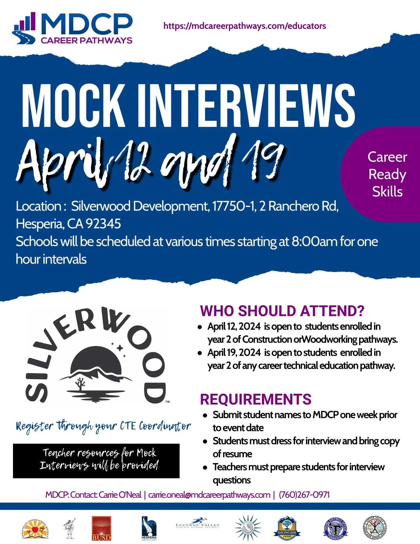 Mock Interviews — Mountain Desert Career Pathways