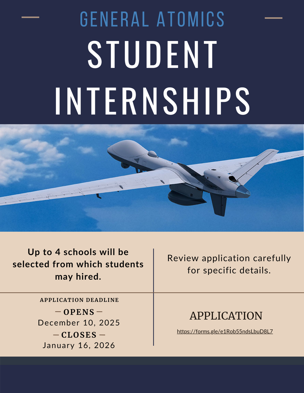 General Atomics Summer Internships Program - Participating School ...