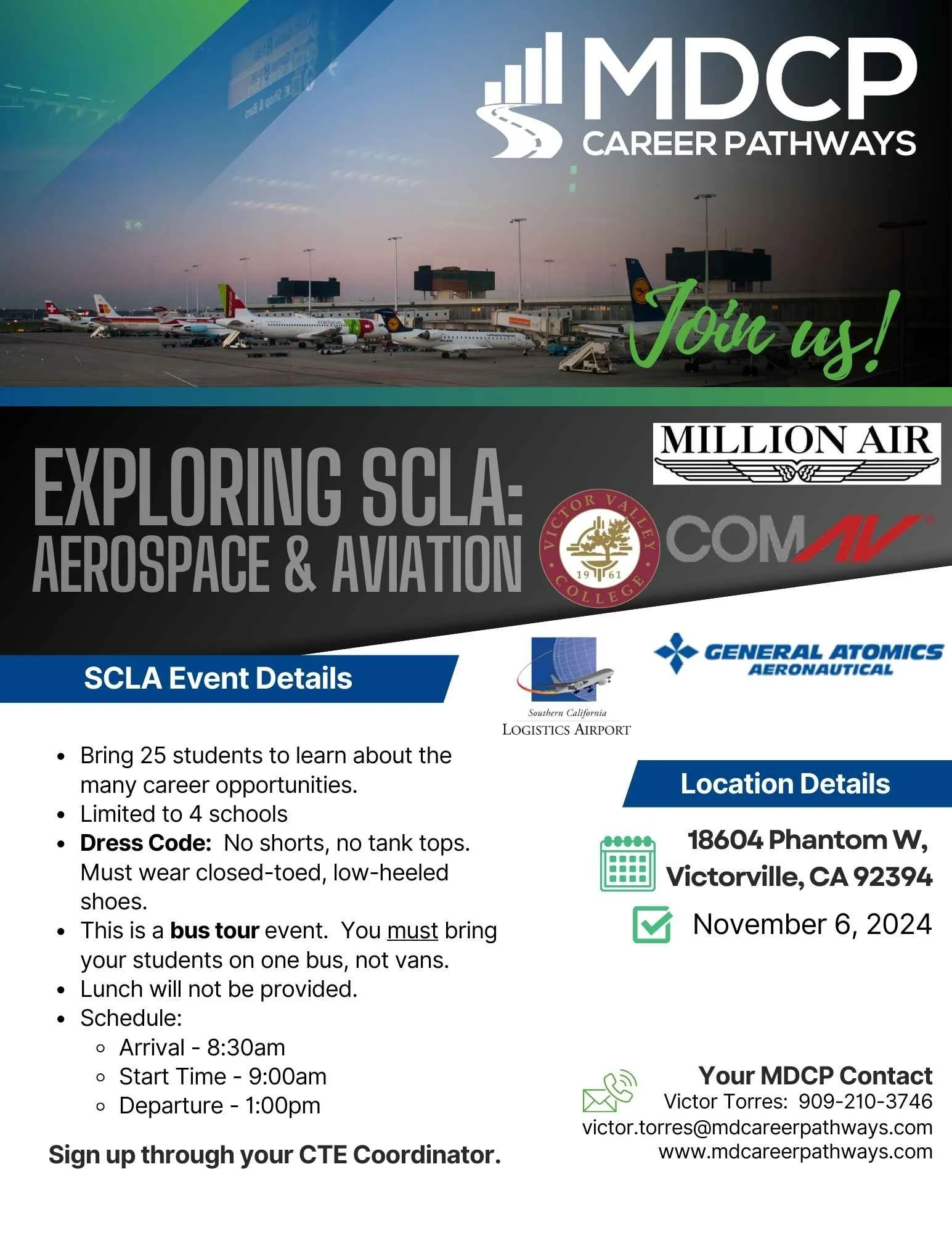 Exploring SCLA: Aerospace & Aviation — Mountain Desert Career Pathways