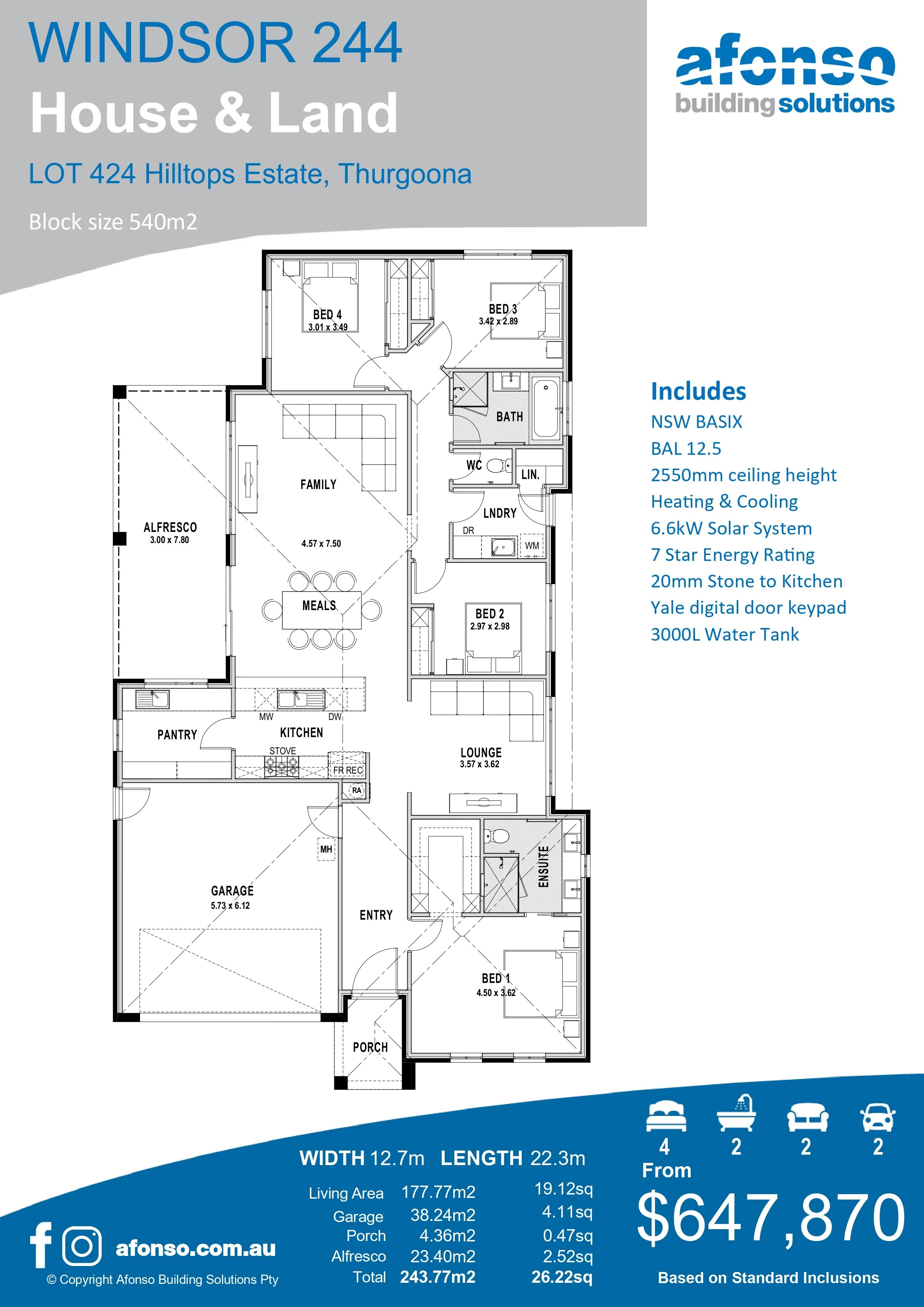 House & Land — Afonso Building Solutions