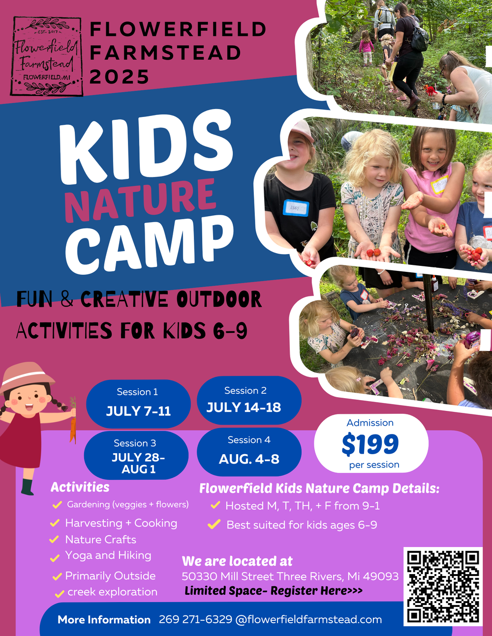 Flowerfield Kids Nature Camp — Flowerfield Farmstead