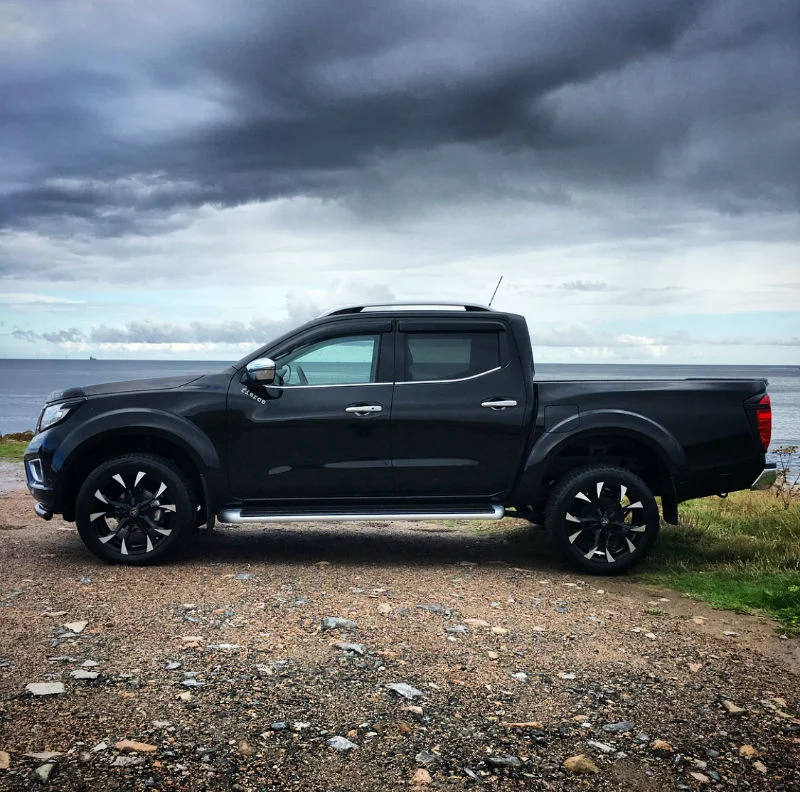 FIERCE NISSAN NAVARA IN METALLIC BLACK — Fierce